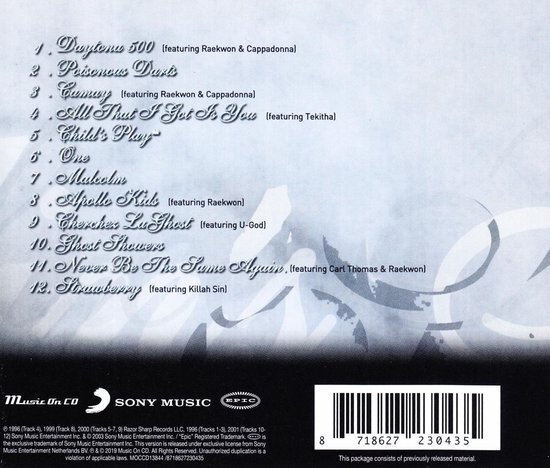 Ghostface Killah Shaolins, Ghostface Killah | CD (album) | Muziek | bol.com