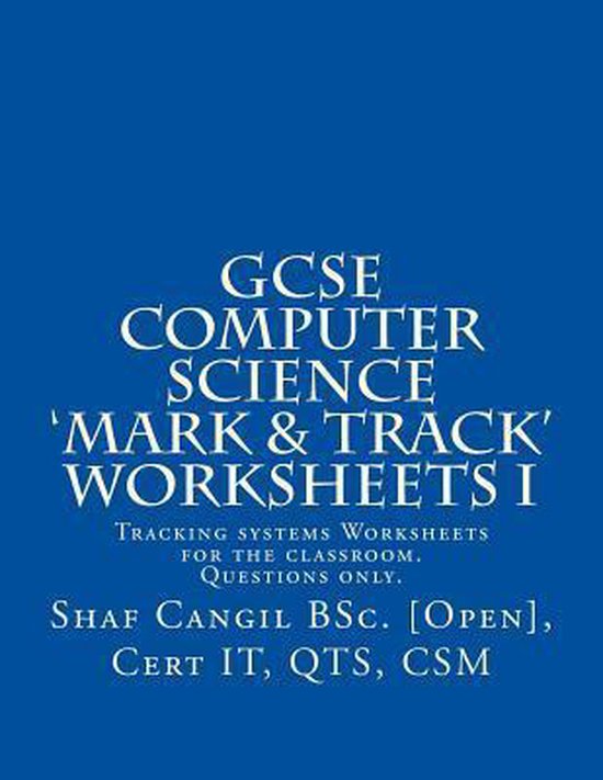 GCSE Computer Science 'Mark & Track' Worksheets I | 9781484196878 ...