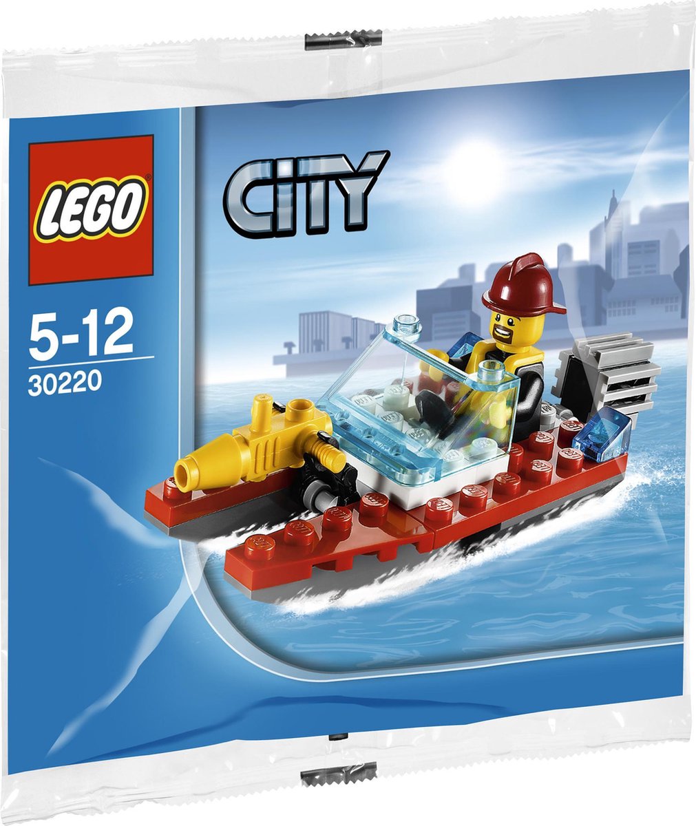LEGO City Brandweer Speedboot - 30220 (Polybag - Zakje) | bol.com