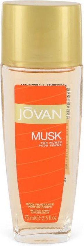 Jovan Musk By Jovan Cologne Body Spray 75 ml - Fragrances For Women ...