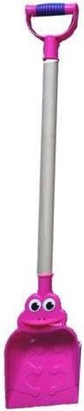 Vdm Schep plastic kikker 76cm roze | bol.com