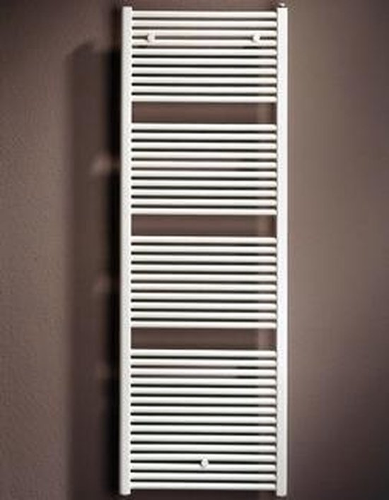 Veraline Economy radiator 446W, recht, verticaal, buis rond, 4 ...