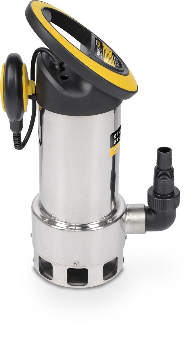 Powerplus POWXG9427 Dompelpomp vuil water - 1100 W - 20000 l/h - Inox ...