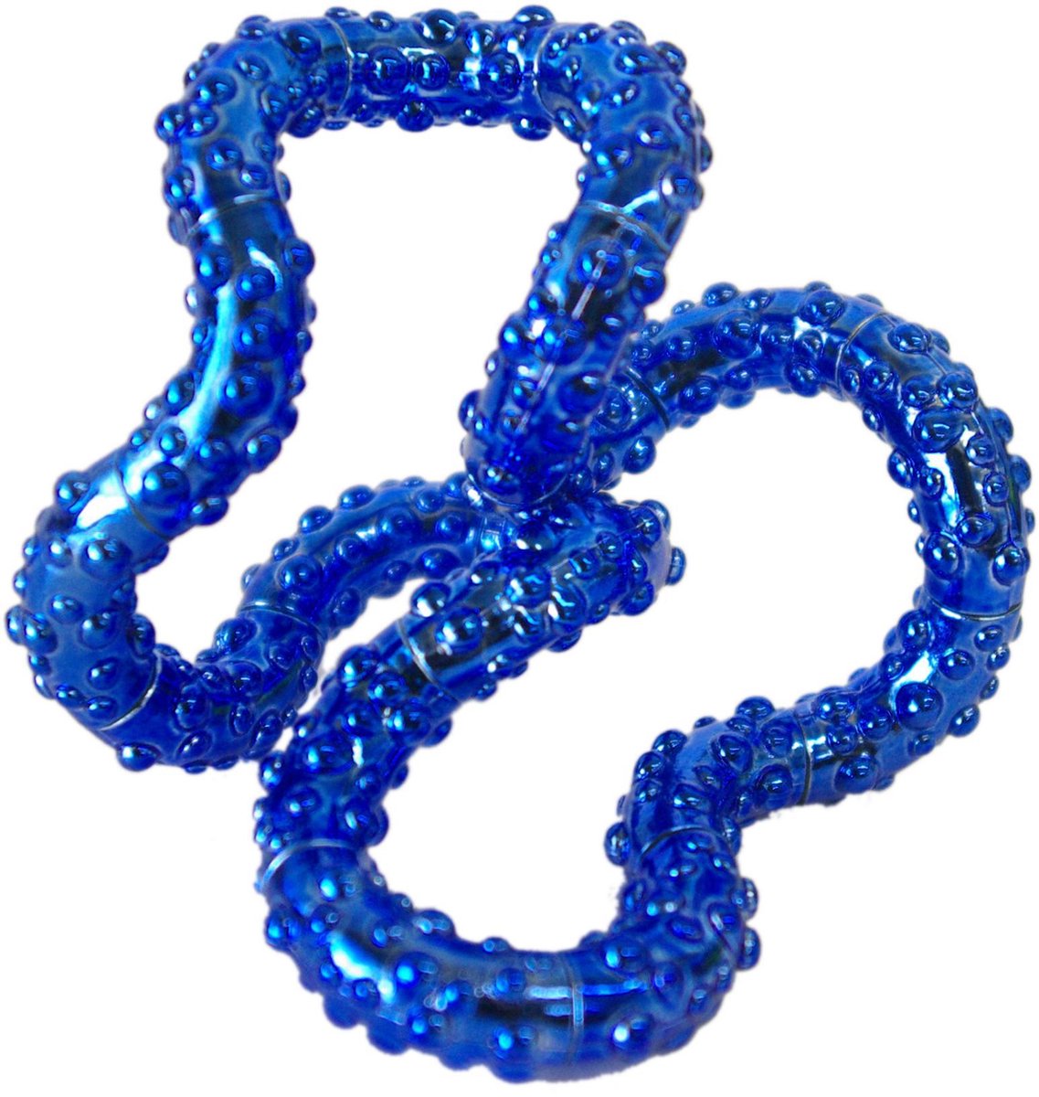 Tangle - Totally Textured Metallic Junior - blauw - The Original Fidget ...