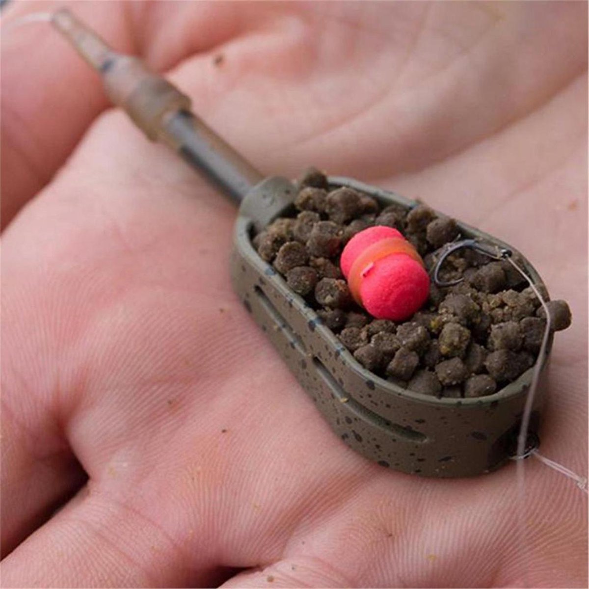 Guru - Hybrid Feeder Inline | Small | 18g - Bruin | bol.com