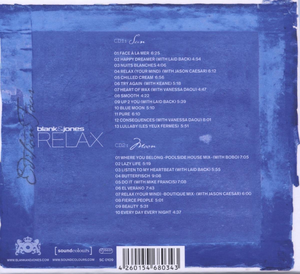 Relax Edition Four, Blank & Jones | CD (album) | Muziek | bol.com