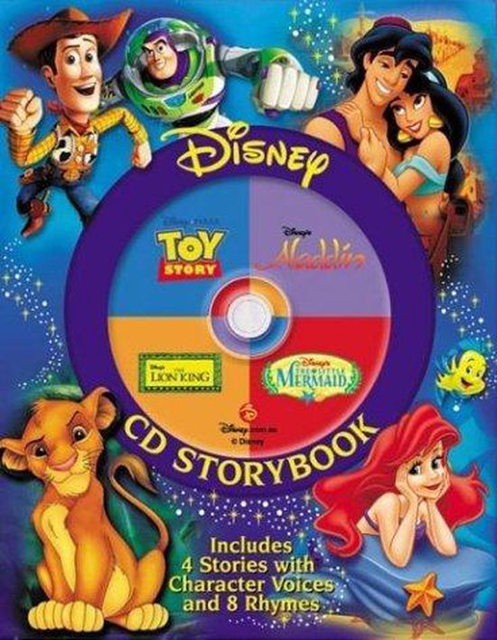 Disney CD The Lion King, the Little Mermaid, Toy Story, Aladdin ...