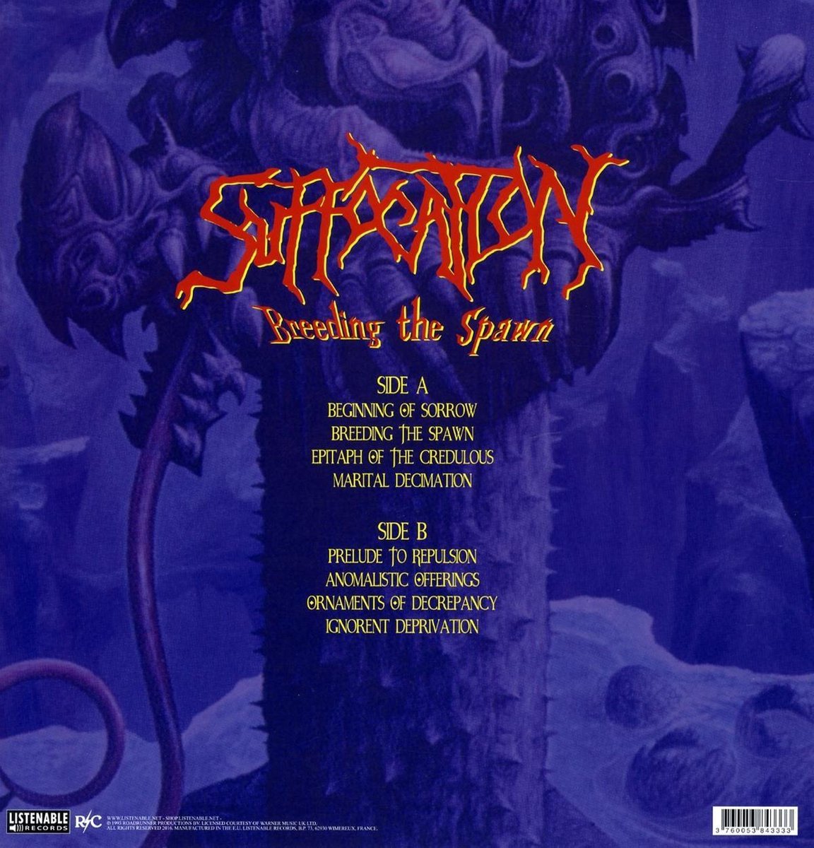 Breeding The Spawn, Suffocation | LP (album) | Muziek | bol.com