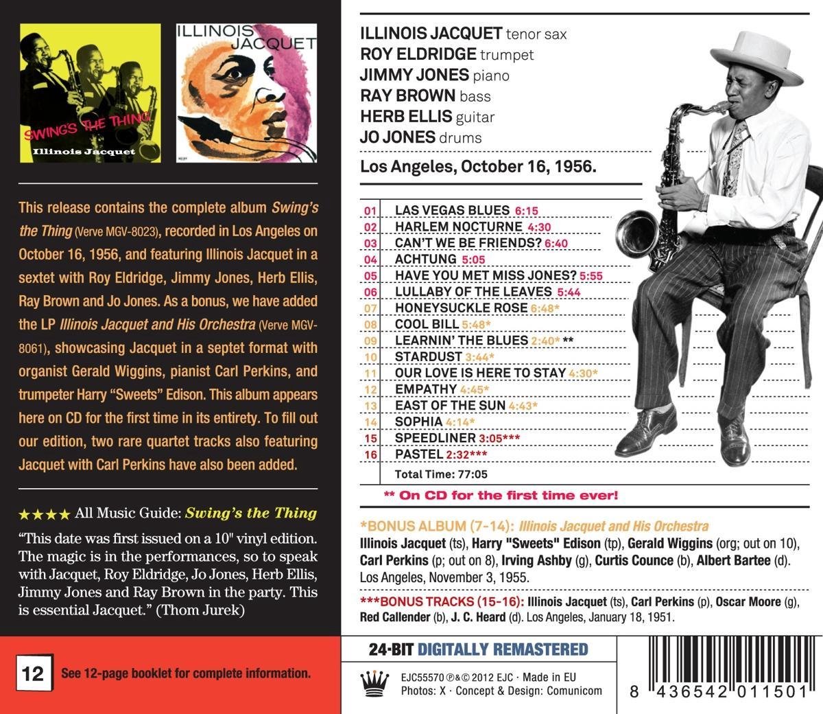 Swings The Thing + Illinois Jacquet And His Orchestra, Illinois Jacquet ...