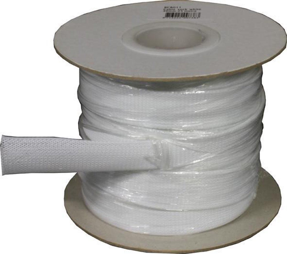 Cavus Kabelsok 30mm-25 mtr. [wit] | bol.com