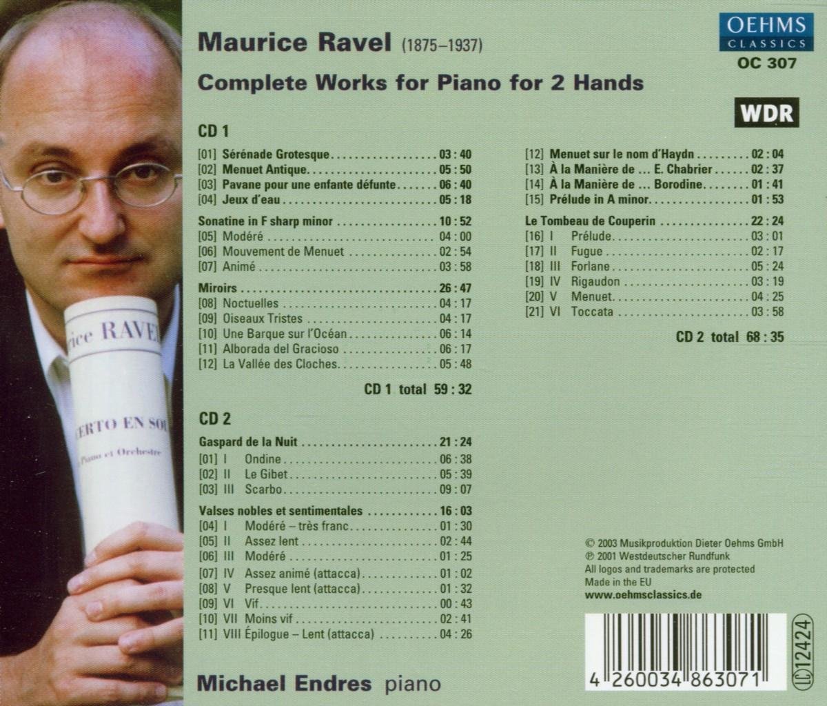 Michael Endres - Complete Piano Works (2 CD), Michael Endres | Muziek ...
