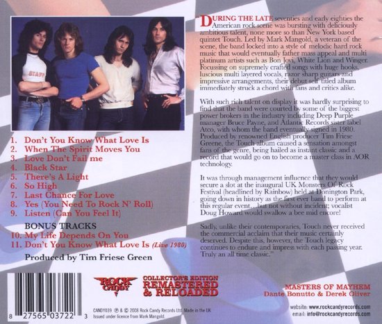 Touch, Touch | CD (album) | Muziek | bol