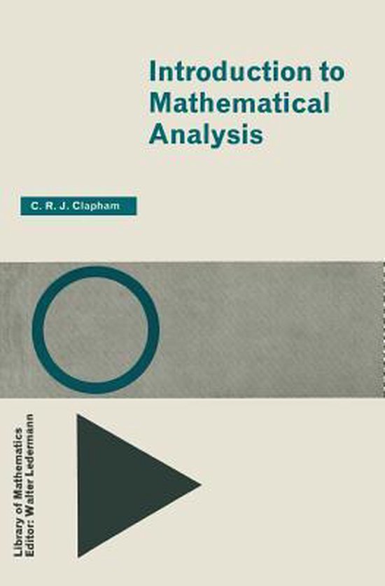 Introduction to Mathematical Analysis | 9780710075291 | C. Clapham ...