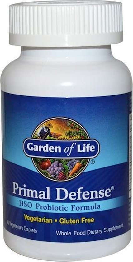 Primal Defense- HSO Probiotic Formula (90 caplet) - Garden of Life ...