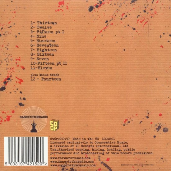 Give Me A Wall, Forward Russia | CD (album) | Muziek | bol