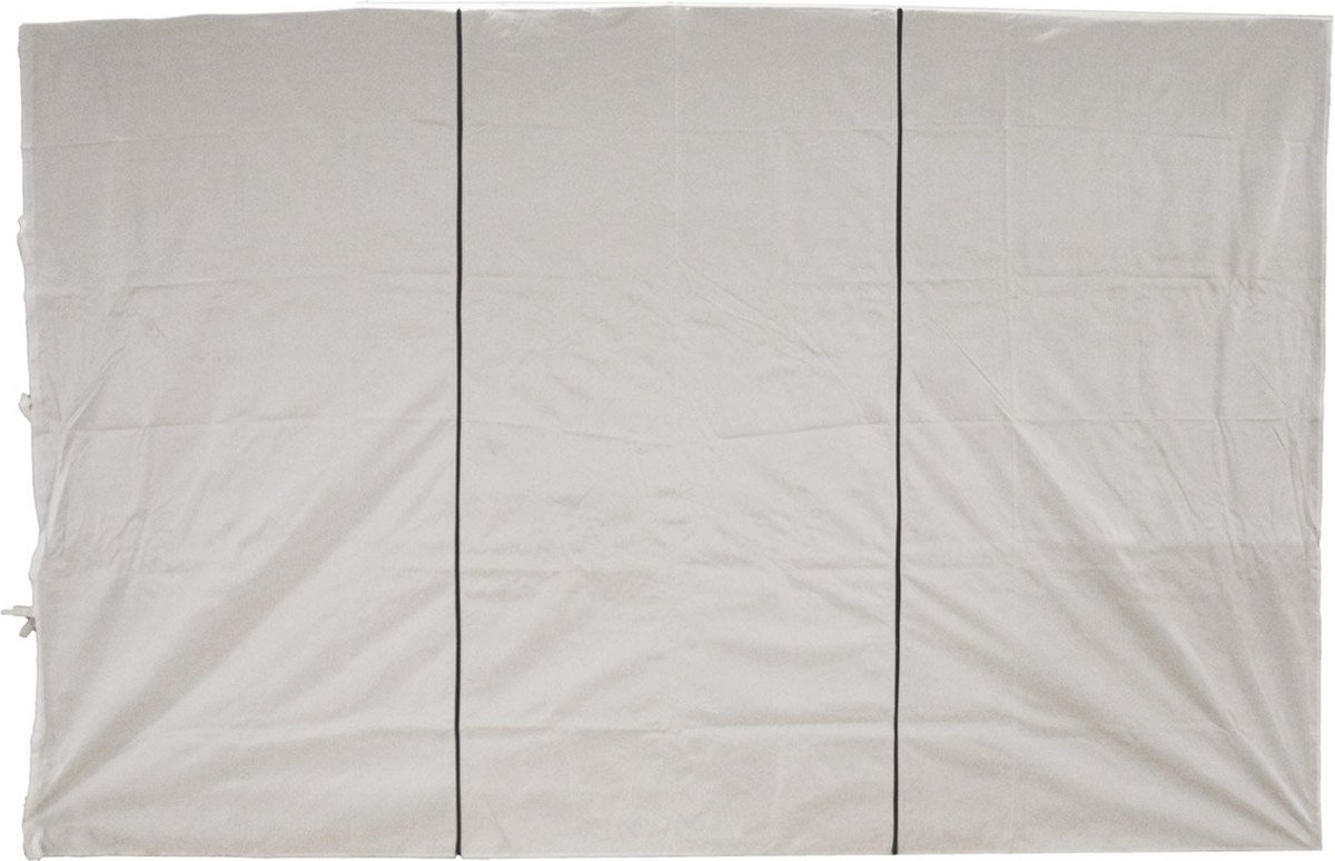 zeil voor overkapping | Zijwand opvouwbare partytent – 3m met deur Wit ...