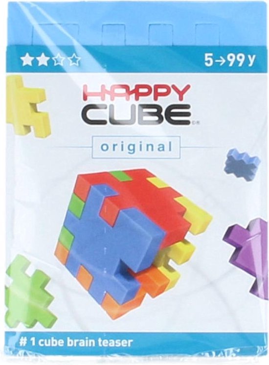 Happy Cube Original Puzzel Blauw | bol