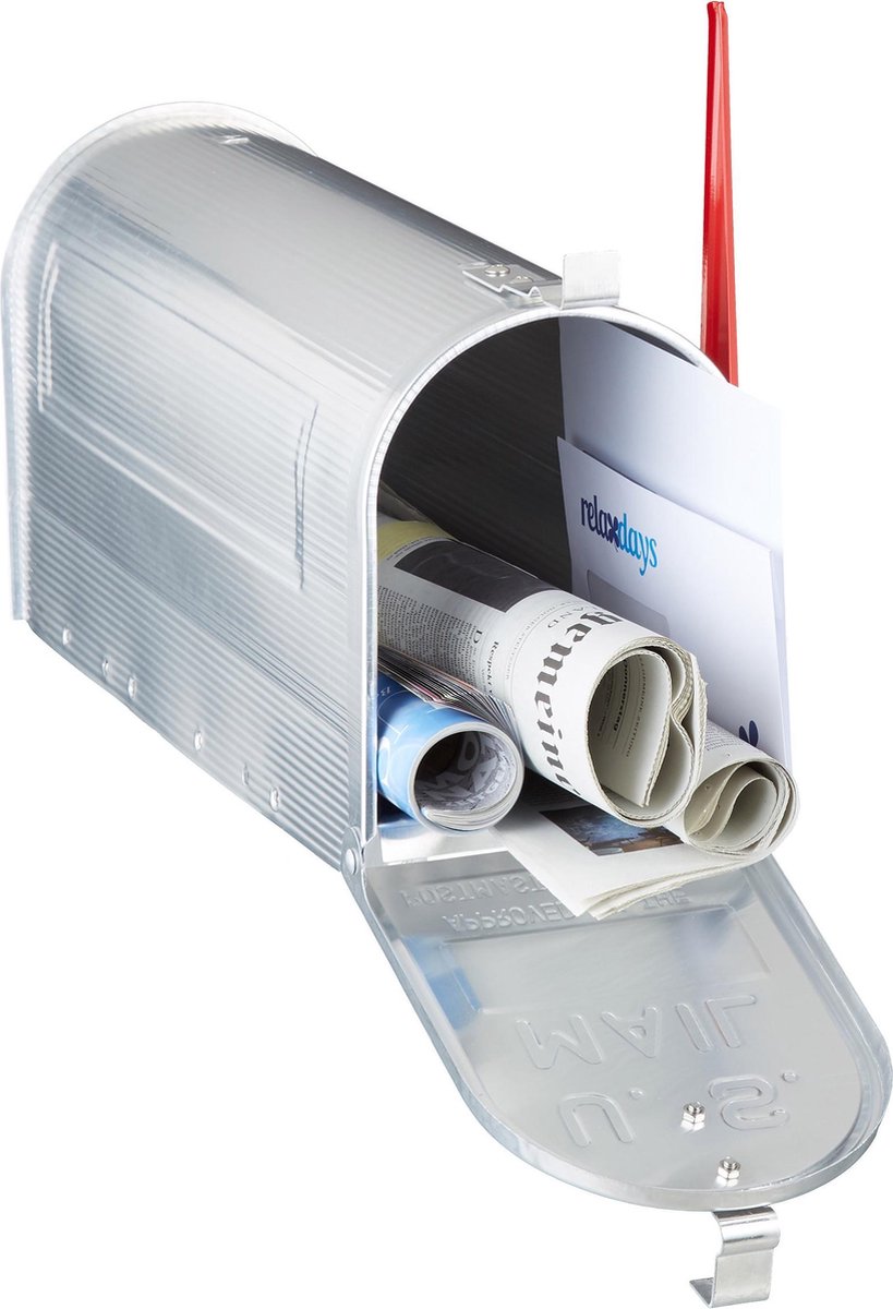 Relaxdays Amerikaanse brievenbus - US mailbox - met vlaggetje ...