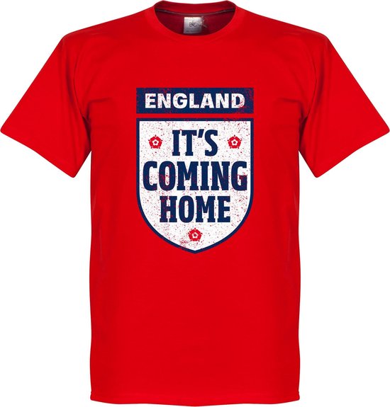 It's Coming Home England T-Shirt - Rood - M | bol