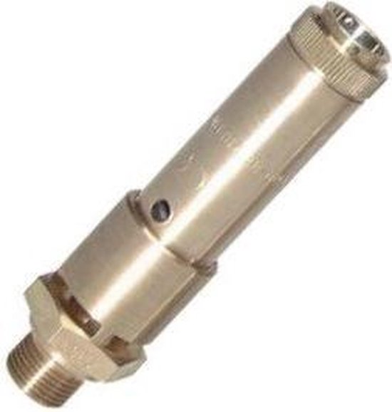 G 1/2'' Messing Vooringesteld Overdrukventiel 4.5 Bar DN 10 - SFL-B-10 ...