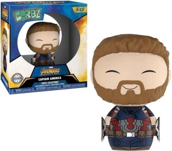 Funko Dorbz! Marvel Avengers Infinity War Captain America - #440 ...