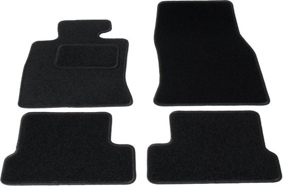 Automatten op maat - zwart stof - geschikt voor Mini R56 / R57 2006 ...
