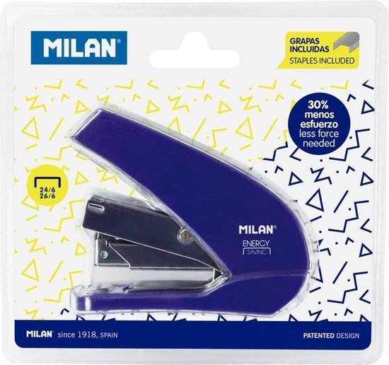 Nietmachine Milan Blauw | bol