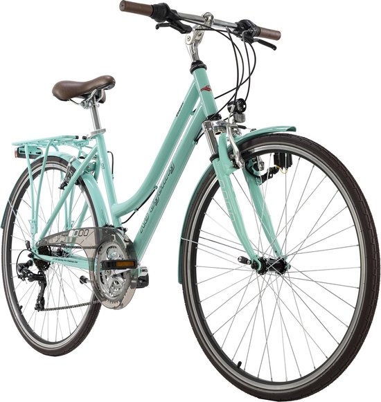 Ks Cycling Fiets 28 inch damestrekkingfiets Vegas met 21 versnellingen ...