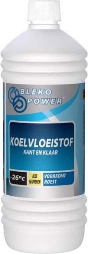 Bleko Koelvloeistof G12 - 1 liter - tot -26 graden | bol