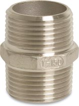 Profec Nr. 245 Verloopnippel RVS 316 3/4" x 3/8" buitendraad | bol