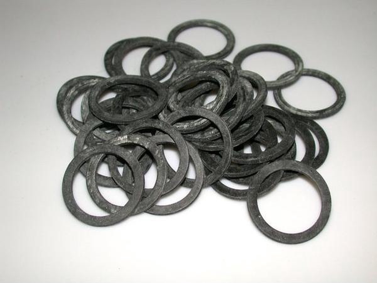 De Beer pakkingring rubber per 100 stuks 1/2 | bol.com