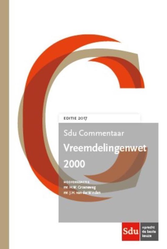 Commentaar Vreemdelingenwet 2017 | 9789012395380 | T.P. Spijkerboer ...