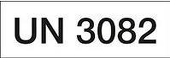 UN 3082 sticker, zeewaterbestendig op rol 147 x 50 mm - 250 stuks | bol.com