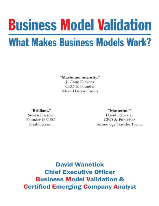 Business Model Validation: What Makes Business Models Work? (ebook ...
