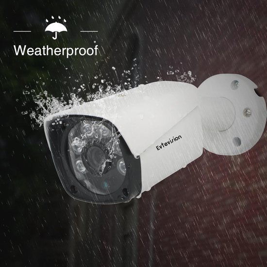 5MP Bullet Video Bewakingscamera met Infrarood Nachtzicht - IP67 ...