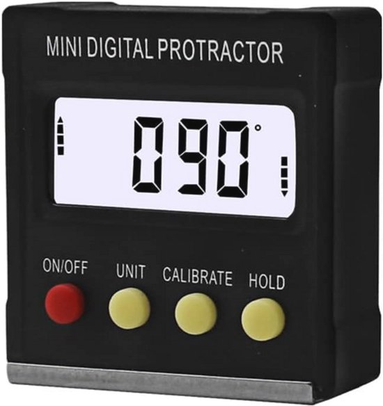 Mini Elektronische Digitale Hellingsmeter en Hoekmeter met Magnetische ...