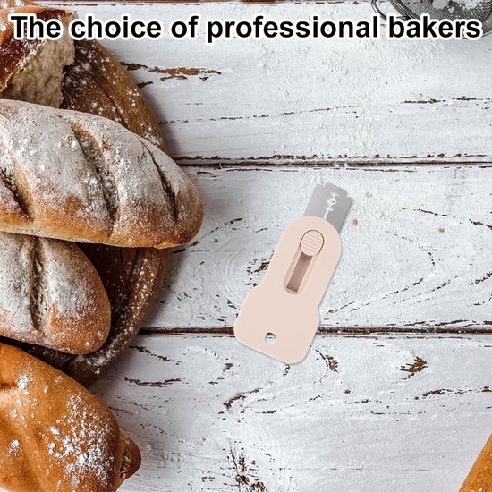 Dough Inker Finger - 10 Razor Blades - Magnetische RVS Inker voor Brood ...