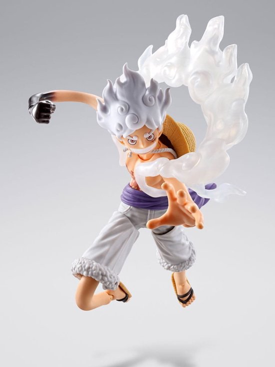 One Piece S.H.Figuarts Action Figure Monkey D. Luffy Gear 5 -Future ...