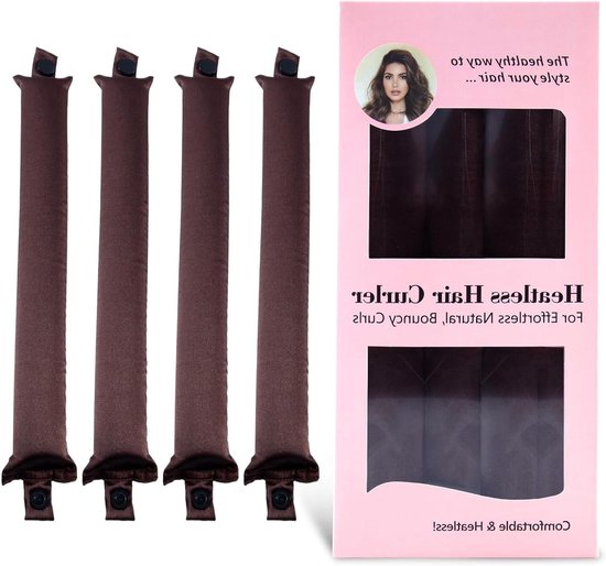 Hittevrije krulspelden - Haarstyling - Flexibele stangen - Uitslapen ...
