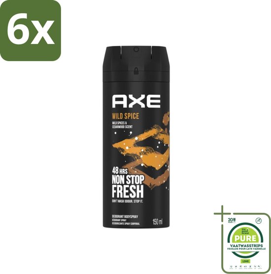Axe - Deodorant Bodyspray - 48hrs Non Stop Fresh - Wild Spice - Wild ...