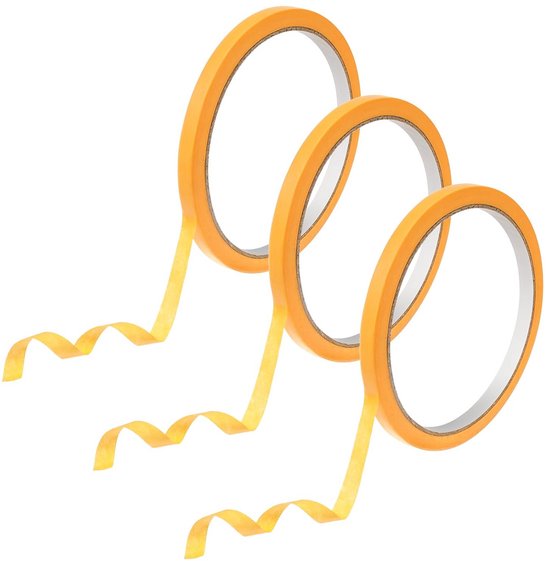 3 rollen grijze Fine Line-tape voor lakken en schilderen | bol