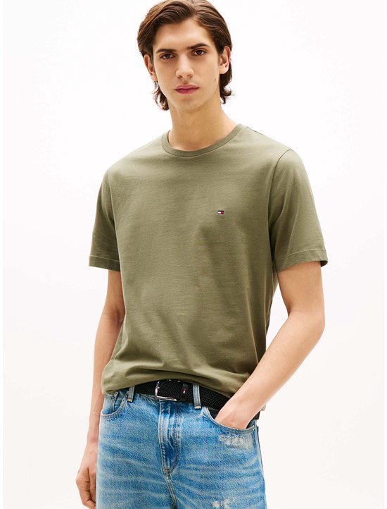 Tommy Hilfiger Ess Seizoensgebonden T-Shirt Met Regelmatige Pasvorm ...