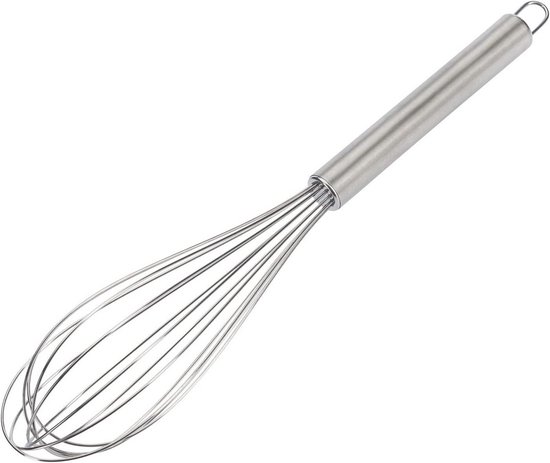 Grote Garde van Roestvrij Staal - 25 cm - Voor Eieren en Cakebeslag ...