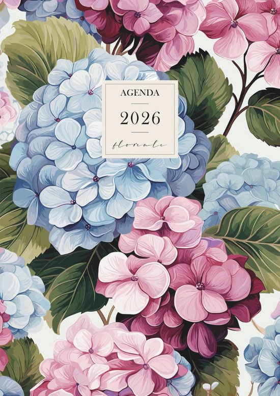 Agenda Planificateur Quotidien 2026 A4 Fleurs - 1 Page par Jour - Janvier à Décembre | bol