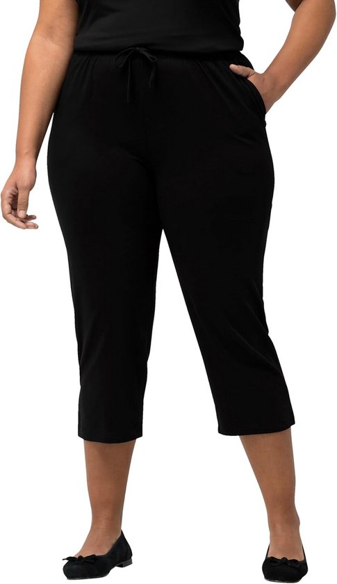 Dames 7/8 Pantalon met Elastische Tailleband en Splitten | bol