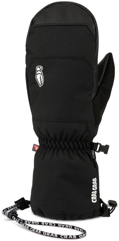 Crab Grab Cinch Mitt Skiwanten Unisex Zwart M | bol