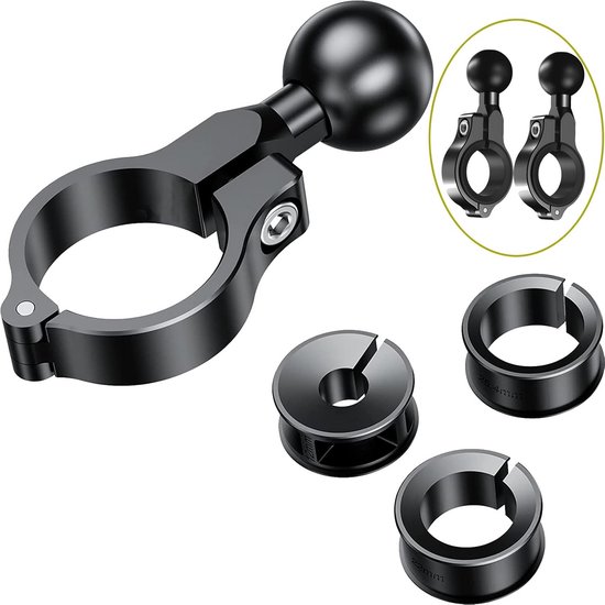 Aluminium 1 Inch Kogelhouder Bevestiging voor Stuurmontage - Universele ...