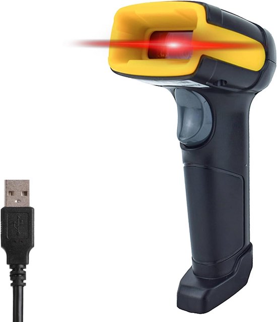 Handheld 2D en 1D Barcode Scanner met USB-aansluiting, Geschikt voor ...