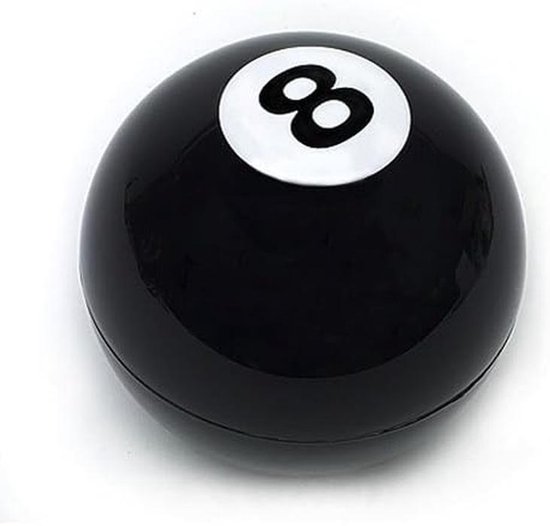 Boule Magique de Décision - Le Waarzegger Black 8-Ball Pour les Choix ...