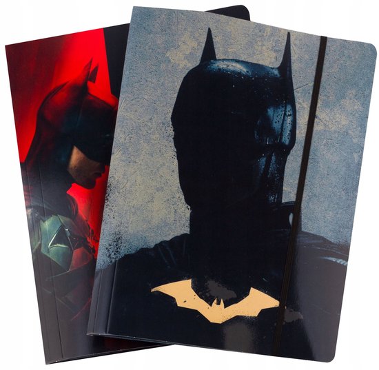 Batman A4 Map met Elastiek - Stevig Papier | bol